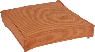 H.O.C.K. Jonny Matratzen- und Palettenkissen - Feiner Cordstoff, (Honey-orange, 60x60x10cm)