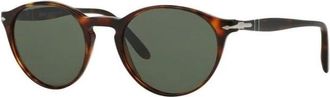 Persol Homme, Accessoires, Brun, Taille: 50 MM Lunettes de soleil rondes