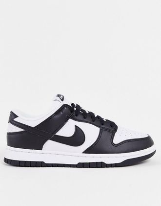 Nike Dunk - Baskets basses - Blanc et noir - BLACK