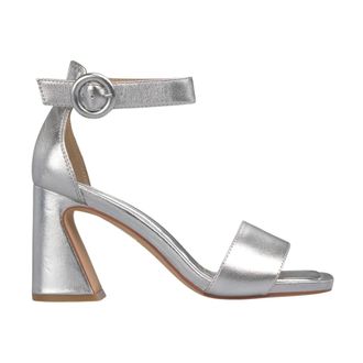 Alma En Pena Alma EN Pena, Femme, Chaussures, Gris, Taille: 37 EU Sandale &agrave; talon bracelet