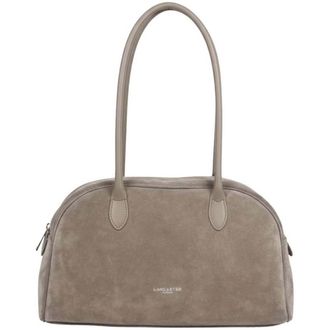 Lancaster Sac cabas &eacute;paule Zipp&eacute; Su&egrave;de 480-086 Galet Fonce