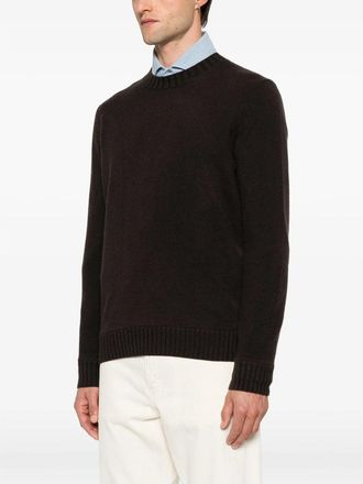 Magazzino Ricambi Girocollo Sweater - Brown