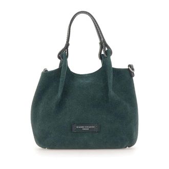 Gianni Chiarini Femme, Sacs, Vert, Taille: ONE Size Dua Tote Bag