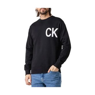 Calvin Klein Herren, Sweatshirts & Hoodies, Schwarzk, 2XLGröße