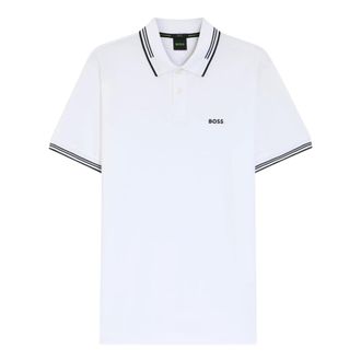 HUGO BOSS Homme, Tops, Blanc, Taille: 3XL Polo Paul