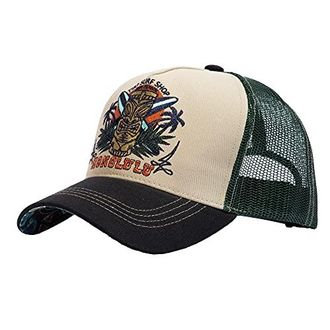 King Kerosin Tiki Surf Shop Unisexe Casquette Multicolore 60% Coton, 40% Polyester
