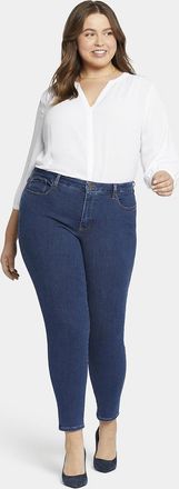 NYDJ Ami Skinny Jeans Mittelblau Premium Denim (Plus)