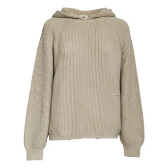 Autry Gestrickter Hoodie - - Sweatshirts & Hoodies - Damen - Grau - L