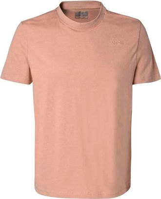 Kappa Herren Cafers Slim Tee Bequemes und stilvolles technisches T-Shirt, Rosa (Misty/Pink Dk Dusty), XXL