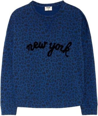 Five Jeans Five Jeans, Femme, Sweatshirts et sweats &agrave; capuche, Bleu, Taille: 38 FR New York SweaT-shirt