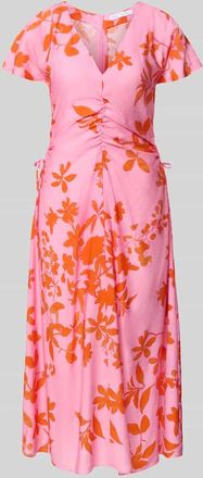 Mango Midikleid aus Viskose-Mix Modell Jamie