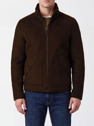 Colmar Blouson court en su&eacute;dine avec col montant
