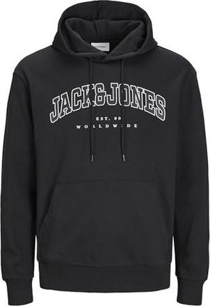 Jack & Jones Jack & Jones Plus Sweat à Capuche Plus Size Sweat à Capuche Logo Black EU4XL US2XL Black EU4XL US2XL