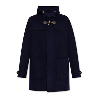 Moschino Wollmantel - - Coats - Herren - Blau - L