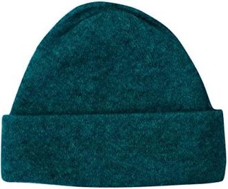 Noble Wilde Bonnet Possum Femme/Homme, 40% Possum, 53% Laine 7% Soie, Paua, taille unique