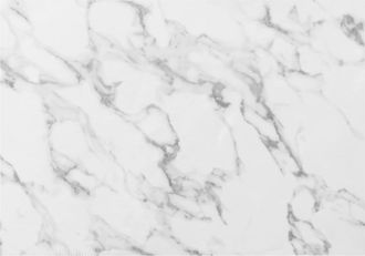 Hemobllo Western Food Platzset Leder Marmoroptik Wei&szlig; Hitzeisolierendes Tischset Becheruntersetzer f&uuml;r Esstischschutz Zuhause Restaurant