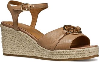 Geox Damen D PANAREA B Wedge Sandal, Beige, 39.5 EU