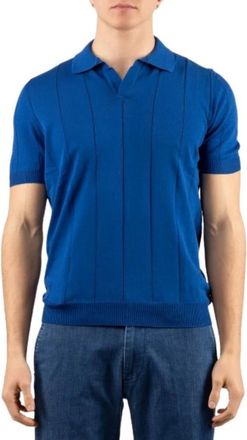 Gran Sasso Homme, Tops, Bleu, Taille: 3XL Polo