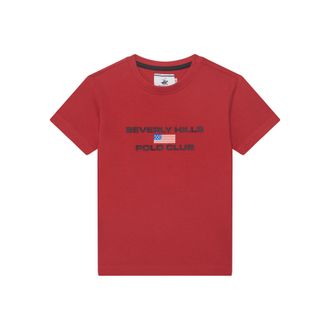 Beverly Hills Polo Club T-Shirt P-SS26B-TS0132 Rot Regular Fit