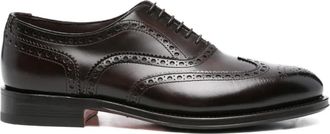 Santoni Budapester aus Leder - Schwarz