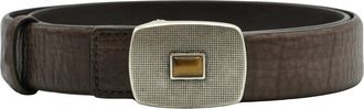 Moorer Mandela Ceinture en Cuir - Homme - Accessoires - Brun - Taille: 100 CM