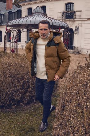 Jott Doudoune bi-mati&egrave;re Fauve/Noir Marceau Bimat - Taille XL