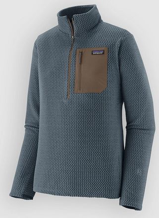 Patagonia R1 Air Zip Neck Fleece Pullover summit blue