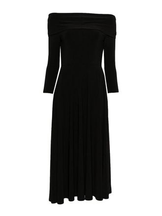 Norma Kamali Robe Au Genou - Noir