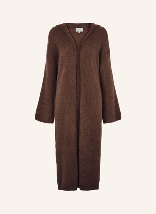 Americandreams Americandreams Long Alpaca Cardigan With Hood June braun