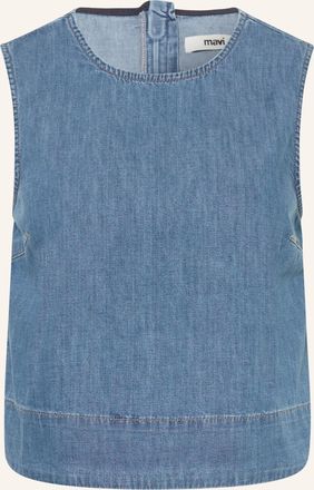Mavi Mavi Top In Jeansoptik blau