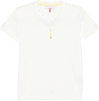 Mira Mikati T-Shirt mit Stickerei - Weiß