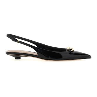 Valentino Garavani Vlogo Moon Slingback - - Shoes - Damen - Schwarzk - 35 1/2 EU