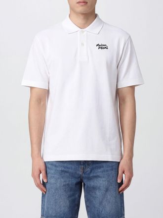 Maison Kitsun&eacute; Polo coupe slim en coton biologique avec logo contrastant