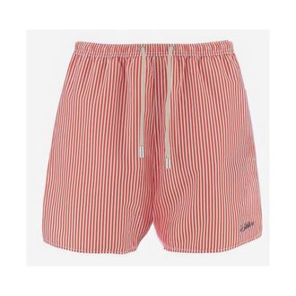 MC2 Saint Barth Homme, Maillots de bain, Rouge, Taille: XL Syros Swim Shorts