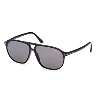 Tom Ford unisex, Accessoires, Noir, Taille: 61 MM Lunettes de soleil noires &eacute;l&eacute;gantes