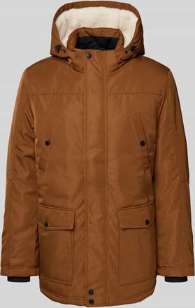 Mc Neal Jacke mit Teddyfell und Pattentaschen