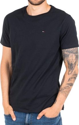Tommy Jeans Herren Tjm Xslim Jersey Tee Dm0dm04411 Langarmhemd, Black (Tommy Black), XS EU
