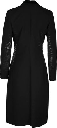 Bottega Veneta manteau à rayures latérales - Noir