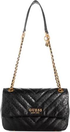 Guess Sac bandoulière logo 4G Jania jeans - Femme