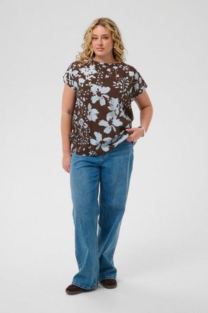 Kaffe Curve Langarmbluse Bluse langarm KCmila Gro&szlig;e Gr&ouml;&szlig;en