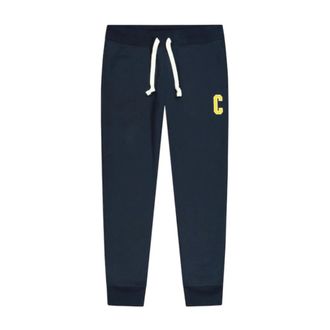 Champion Rippb&uuml;ndchen-Sweatpants in Marineblau - - Trousers - Herren - Schwarzk - XS