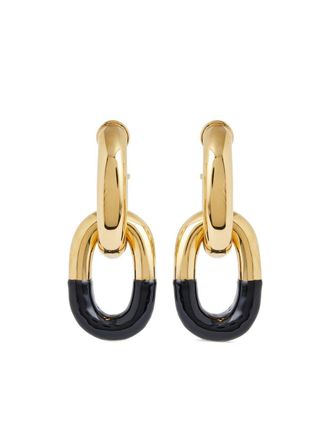 Paco Rabanne Womens Earrings Xl Link Gold