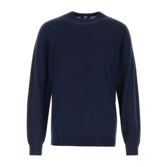 Fedeli Homme, Pulls, Bleu, Taille: 4XL Argentina Crew-Neck Sweater