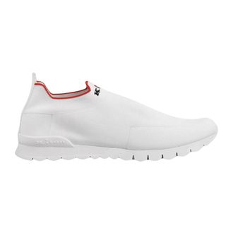 Kiton Homme, Chaussures, Blanc, Taille: 42 1/2 EU Cotton EA Baskets