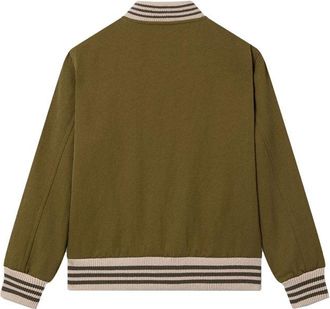 Golden Goose Nylon with Signature Logo Jacket - Brown