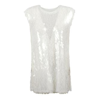 Norma Kamali Wei&szlig;es Spandex-Top - - Tops - Damen - Wei&szlig; - S