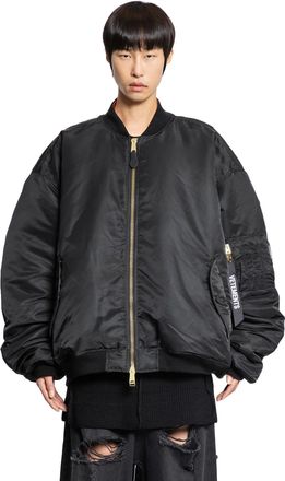 VETEMENTS MAN BLACK JACKETS