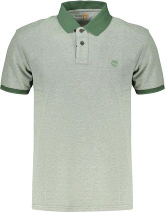 Timberland Homme, Tops, Vert, Taille: M Polo &agrave; Manches Courtes