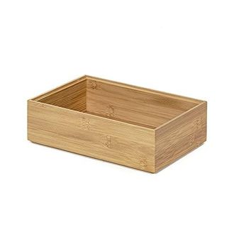 Compactor OSAKA Organisateur XL en Bambou Naturel - Collection NATURE (22,5x15x6,5 cm)
