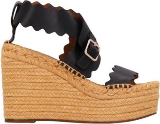 Chlo&eacute; Femme, Chaussures, Noir, Taille: 37 EU Espadrilles